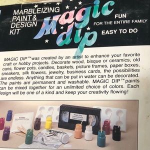 magic dip | Toys | Magic Dip Marbleizing Paint Design Kit | Poshmark